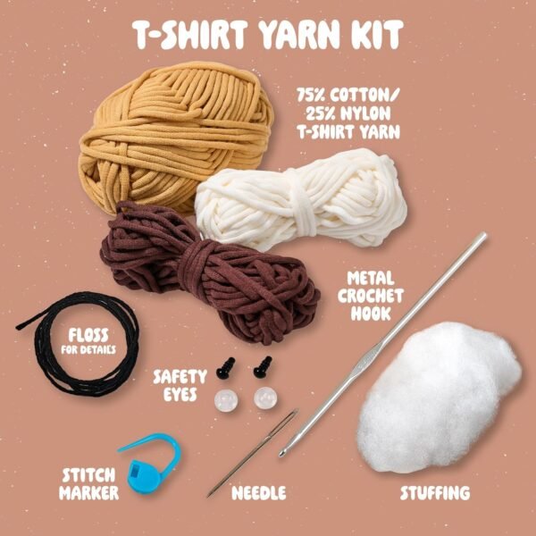 Bucilla Simone The S'More " | Crochet Amigurumi Kit | 49807E - Bucilla