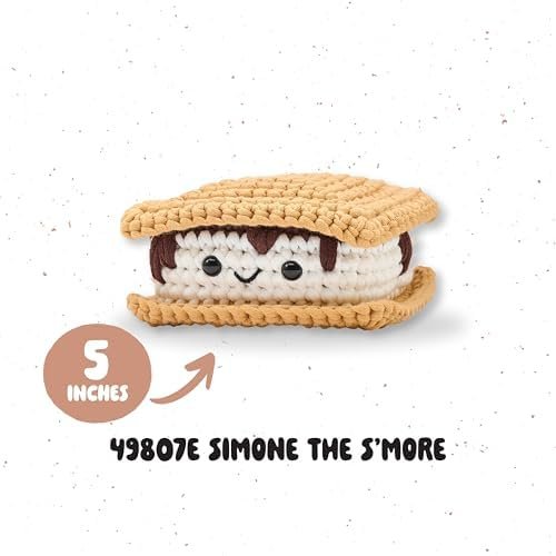 Bucilla Simone The S'More " | Crochet Amigurumi Kit | 49807E - Bucilla